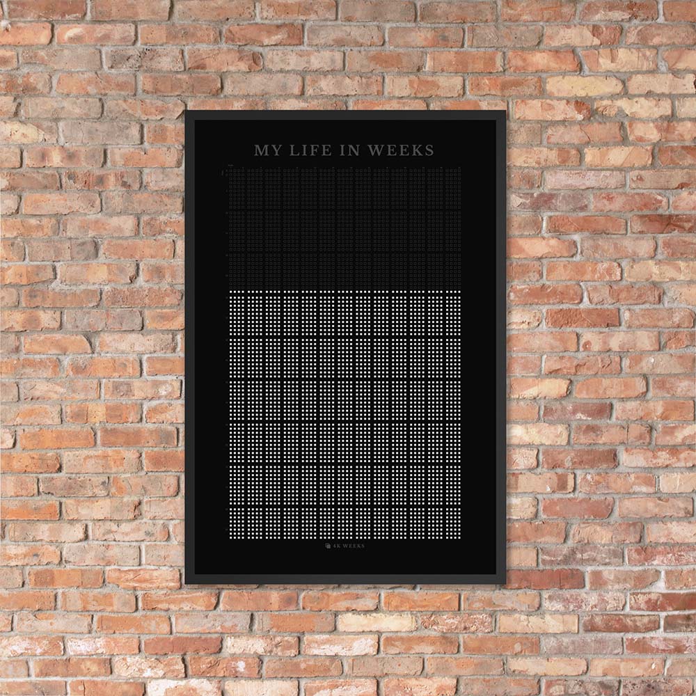 4K Weeks Fade to Black (Framed) – 4KWEEKS