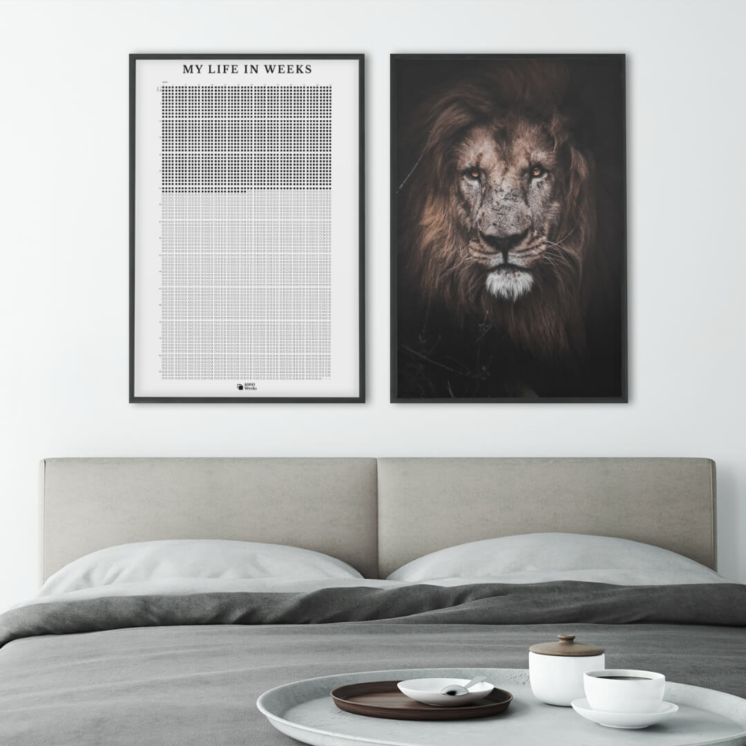 4k Weeks Poster™ (Framed) – 4KWEEKS